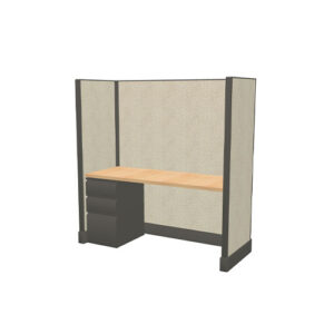 2' x 5' 67" H Cubicles | 10 Configuration Options